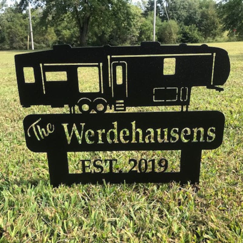 Personalized Camping Signs - Etsy