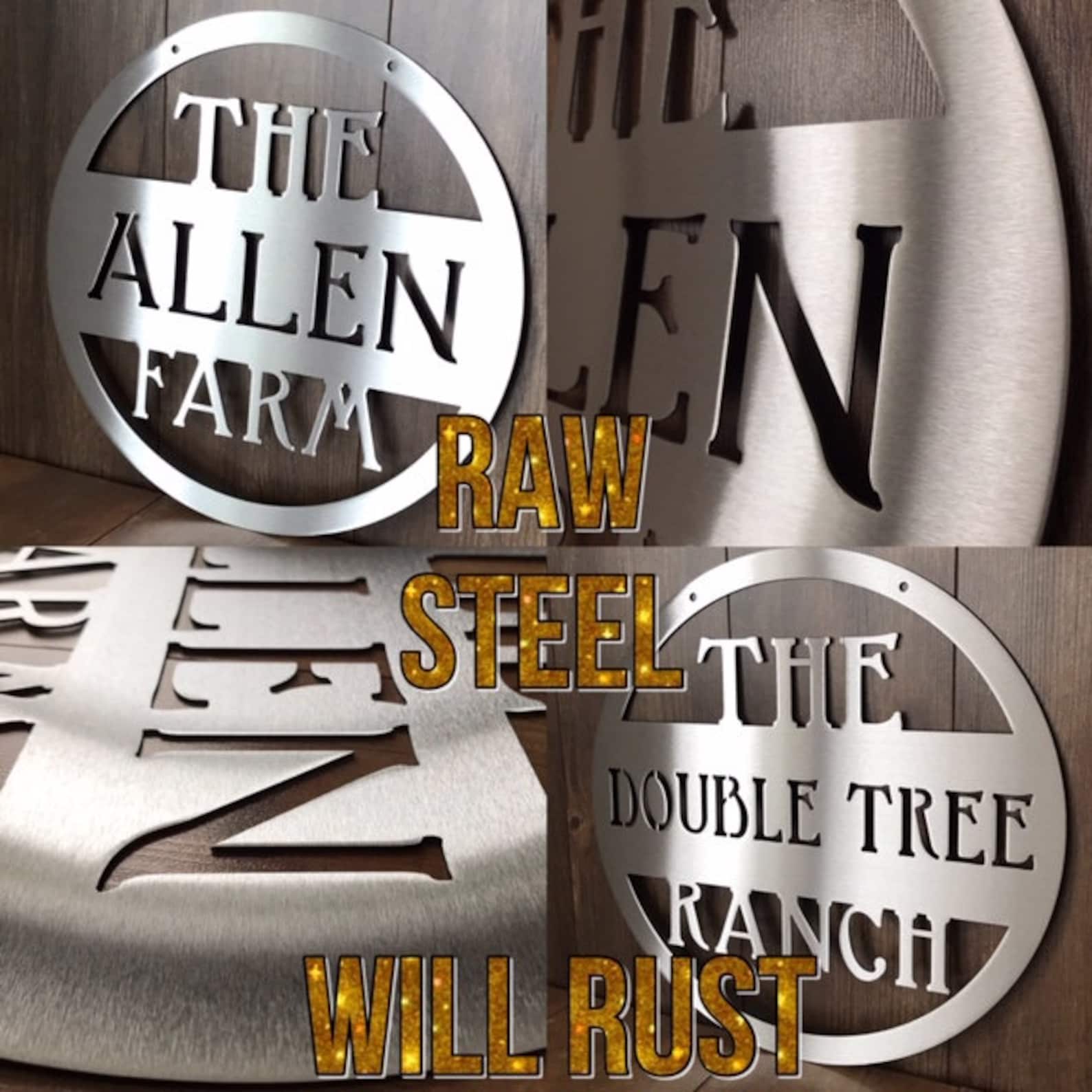 Personalized Metal Sign Custom Metal Sign Metal Signs - Etsy
