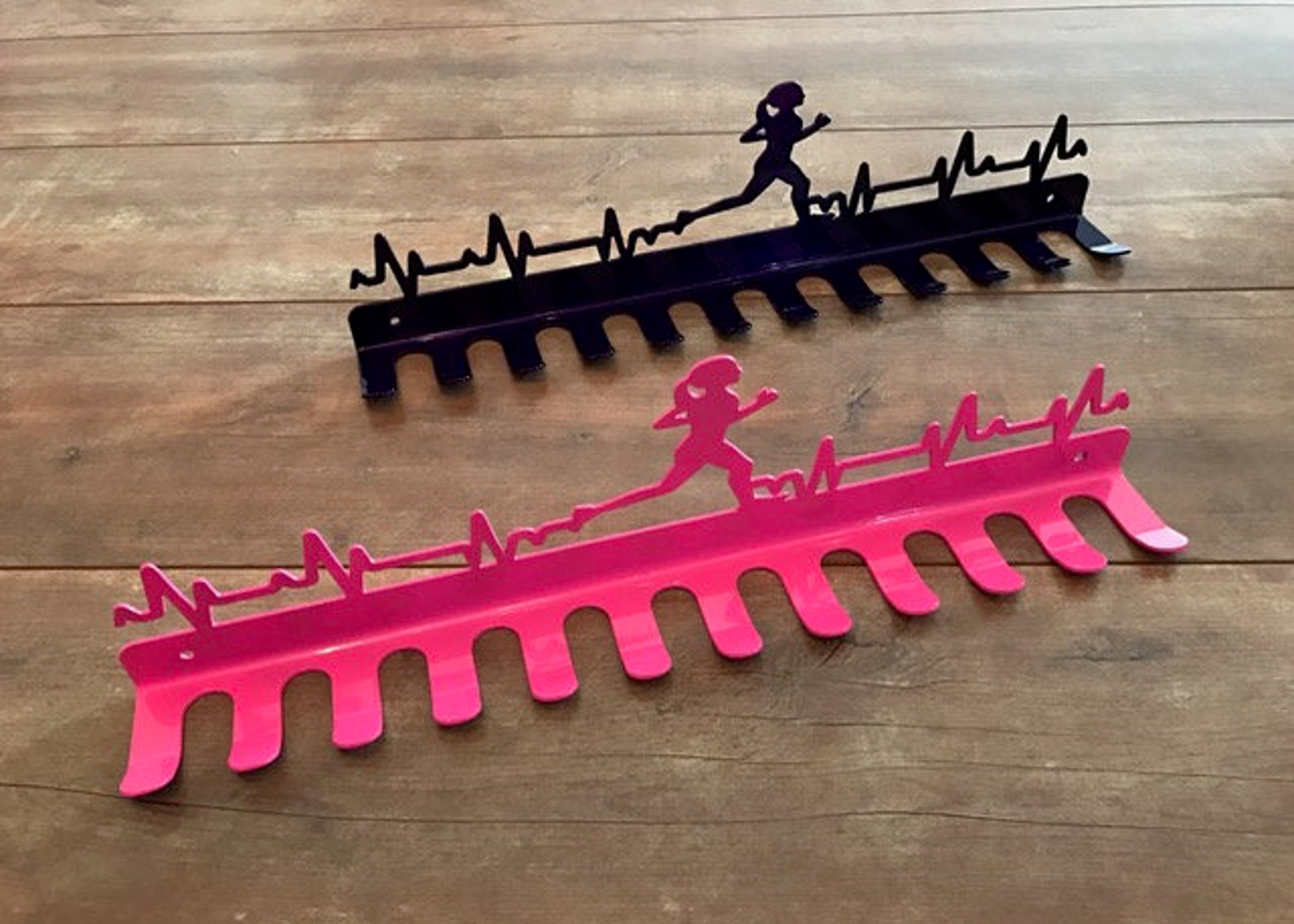 Running Marathon Medal Hanger Holder Display Rack 12 HOOKS - Etsy