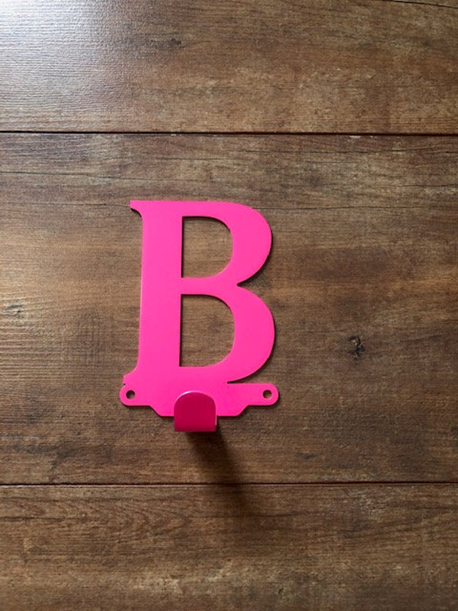 Kids Letter Hooks Towel Hanger Letter Coat Hanger Metal Individual ...