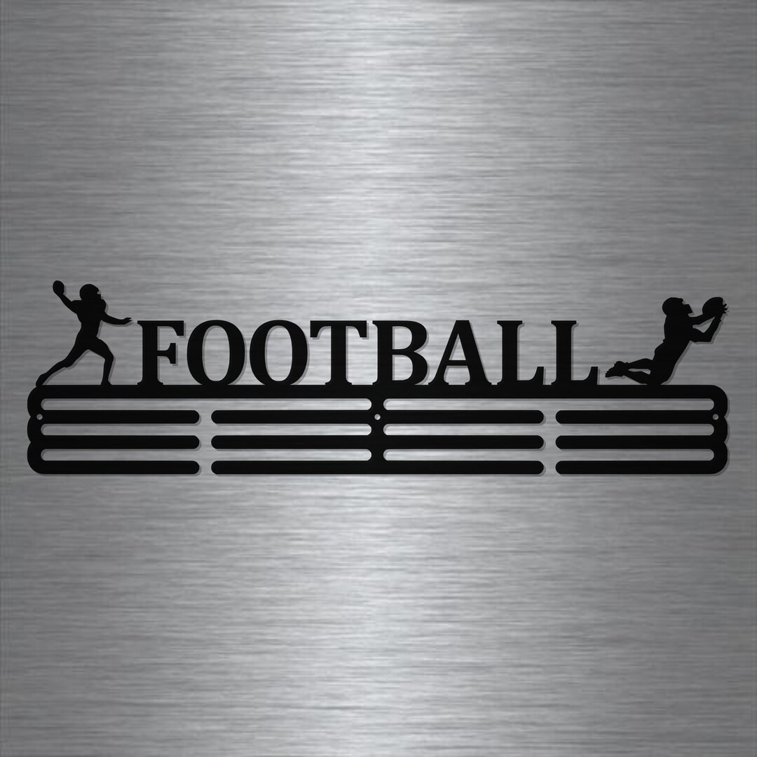 Football Medal Hanger Holder Display Rack 3 RUNG - Etsy