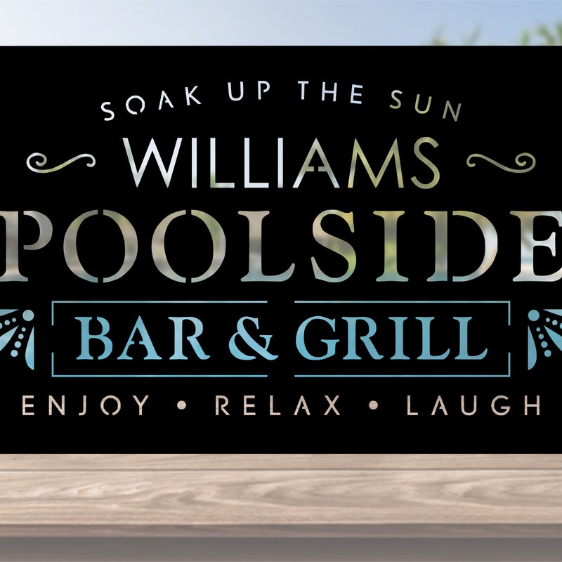 Swimming Pool Signs - Etsy