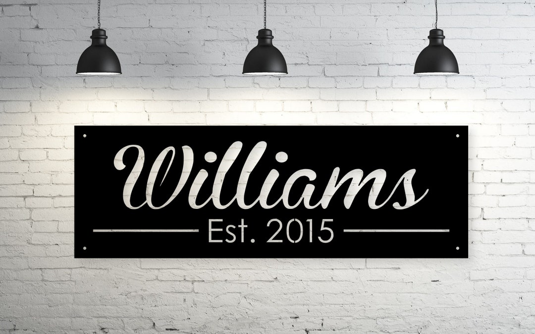 Personalized Metal Sign, Custom Metal Sign, Metal Signs Personalized ...