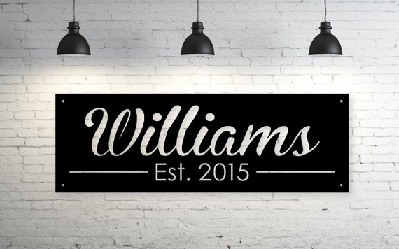 Personalized Metal Sign Custom Metal Sign Metal Signs - Etsy