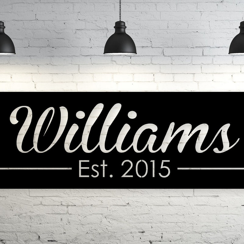 Custom Metal Sign - Etsy