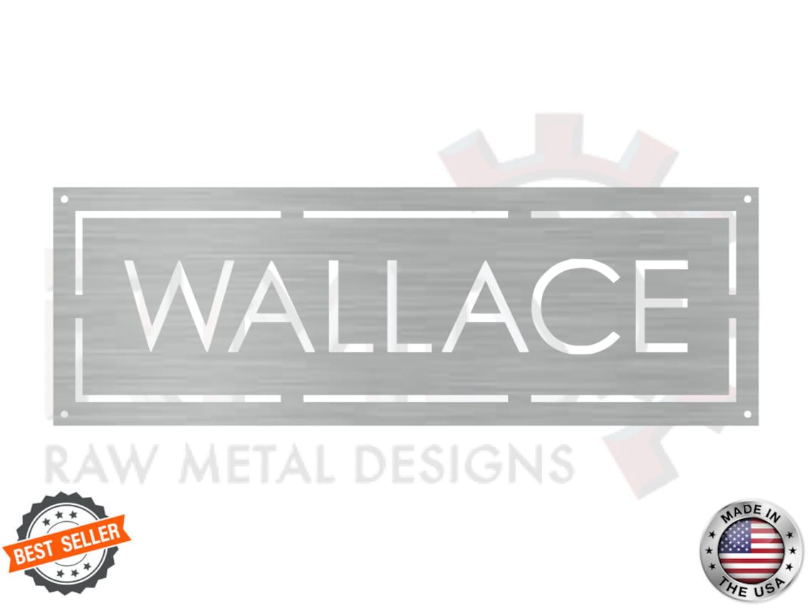Personalized Metal Sign, Custom Metal Sign, Metal Signs Personalized ...