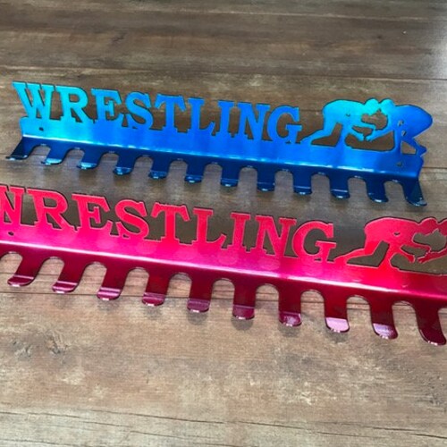 Wrestling Custom Name Medal Hanger Holder Display Rack 3 RUNG - Etsy
