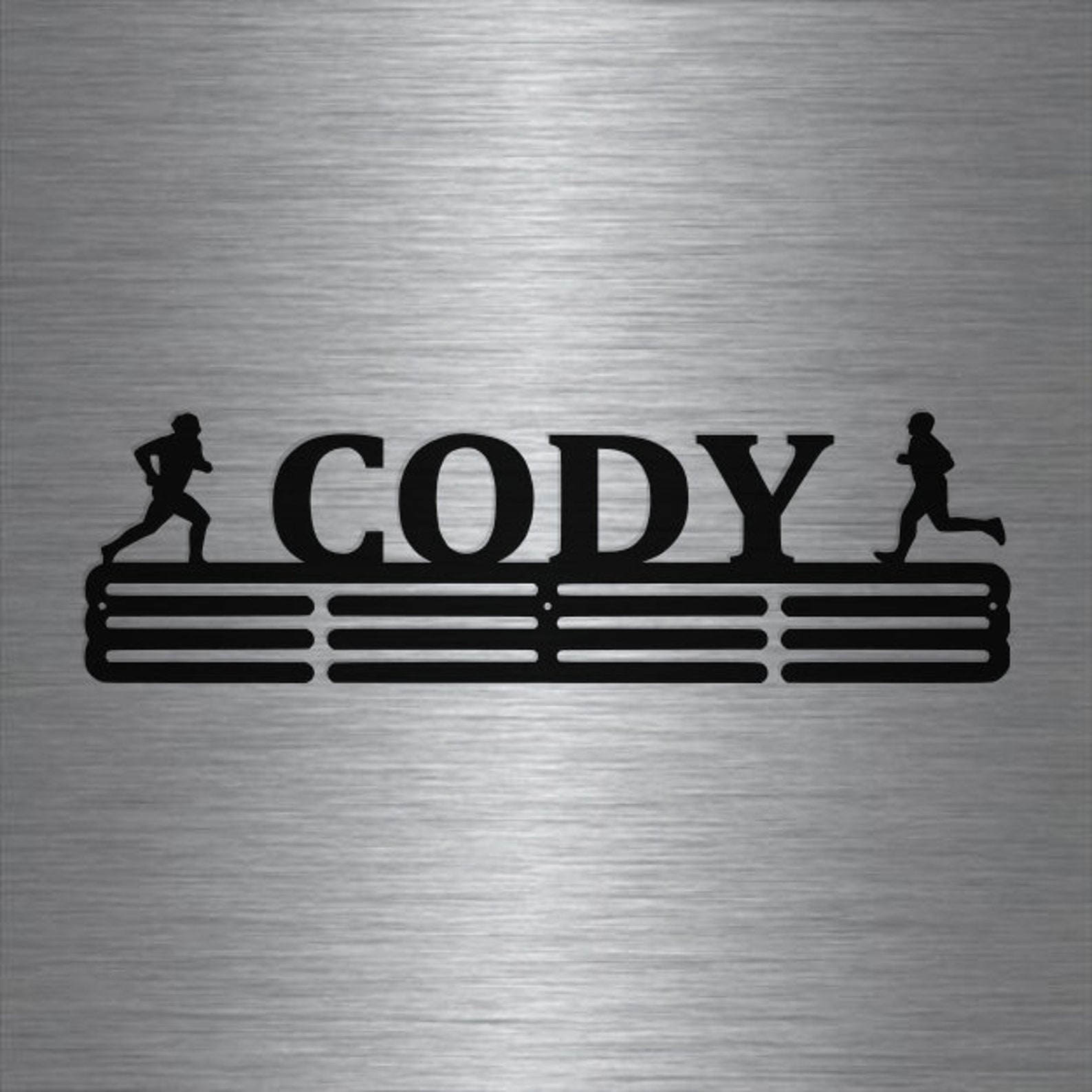 Running Marathon Custom Name Medal Hanger Holder Display Rack 3 RUNG - Etsy