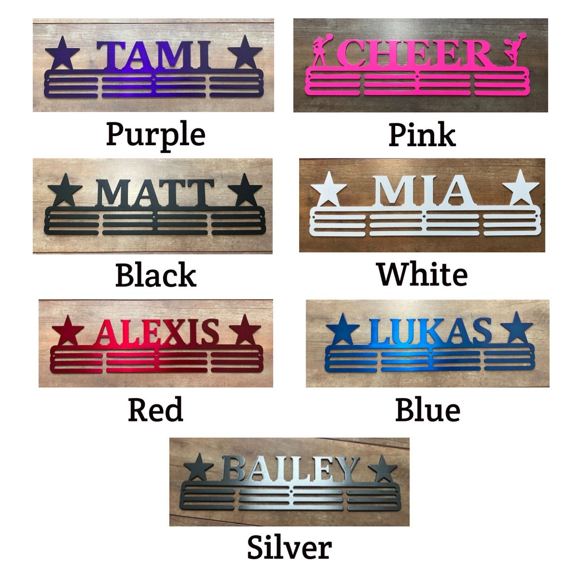 Cheer Medal Hanger Holder Display Rack 3 RUNG | Etsy