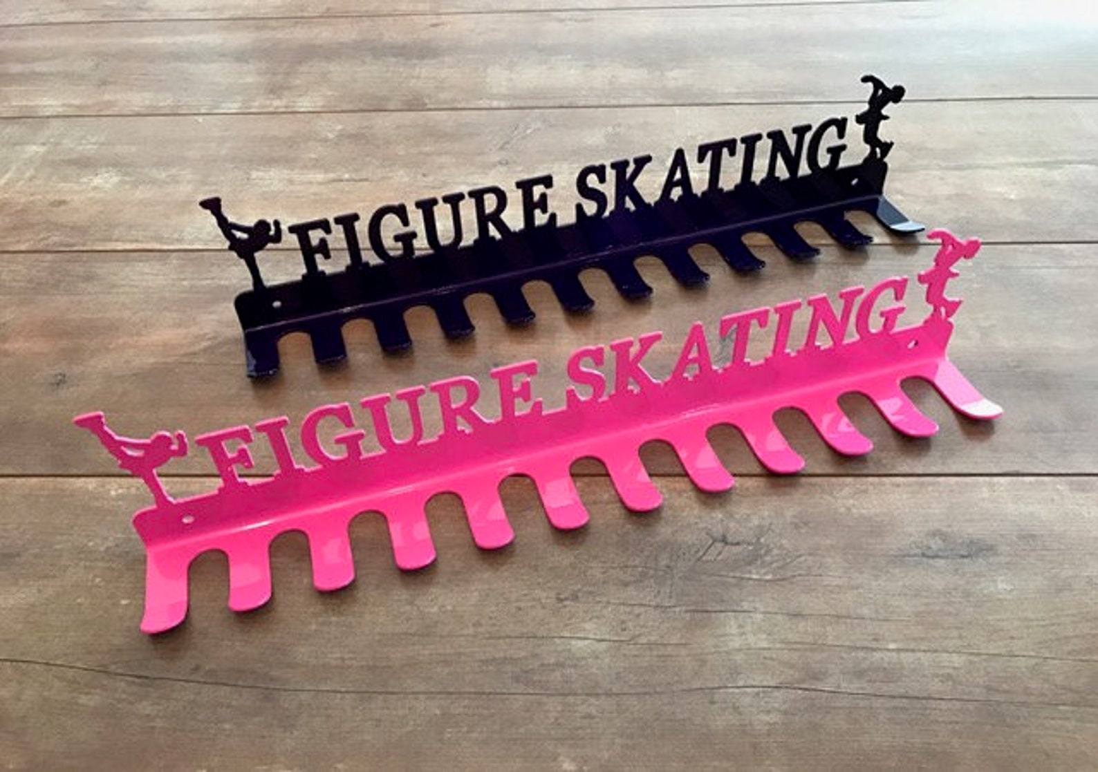 Figure Skating Medal Hanger Holder Display Rack 12 HOOKS - Etsy