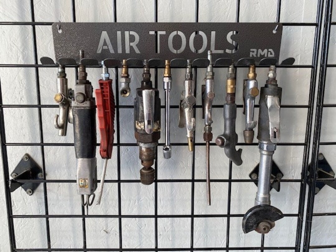Air Tool Holder: Holds up to 11 Tools - Etsy