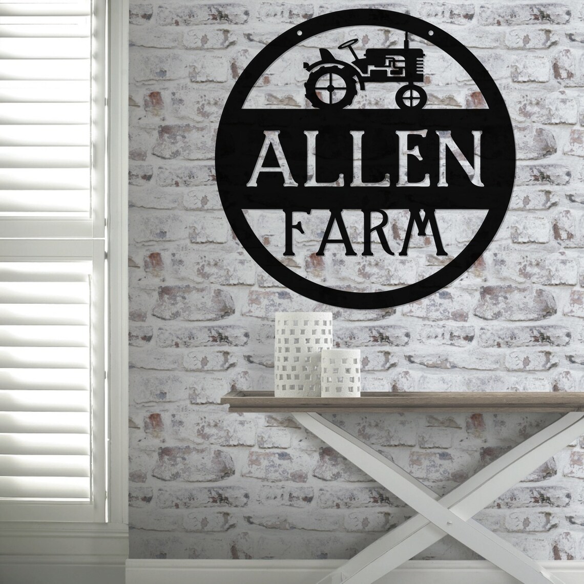 Personalized Metal Farm Sign Metal Ranch Sign Custom Metal | Etsy