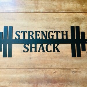 Personalized Home Gym Signs for Workout Room, Personalized Metal Sign ...