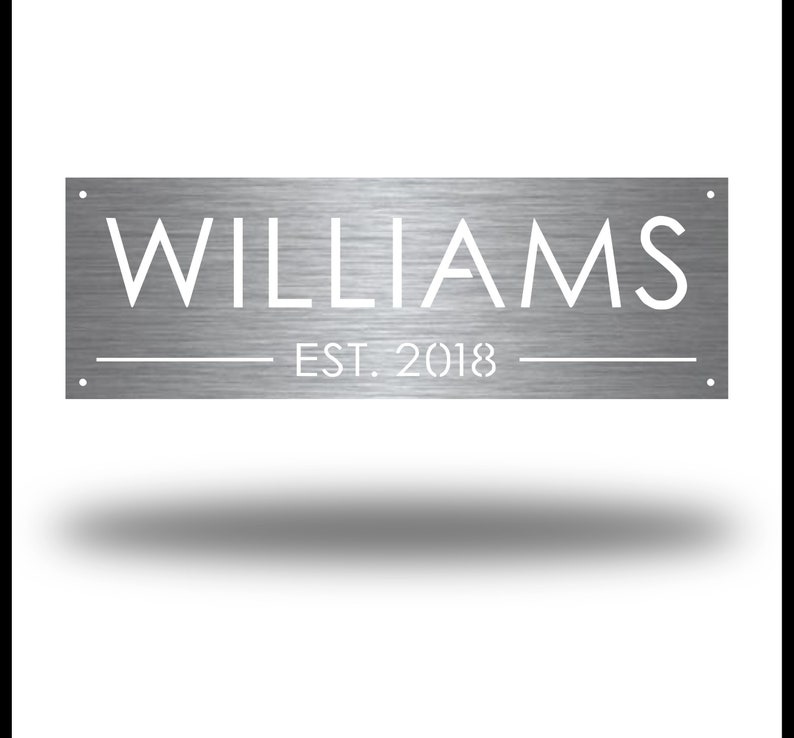 Personalized Metal Sign Custom Metal Sign Metal Signs - Etsy