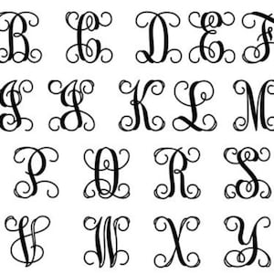 Last Name Metal Monogram | Metal Monogram | Metal Door Hanger | Metal ...