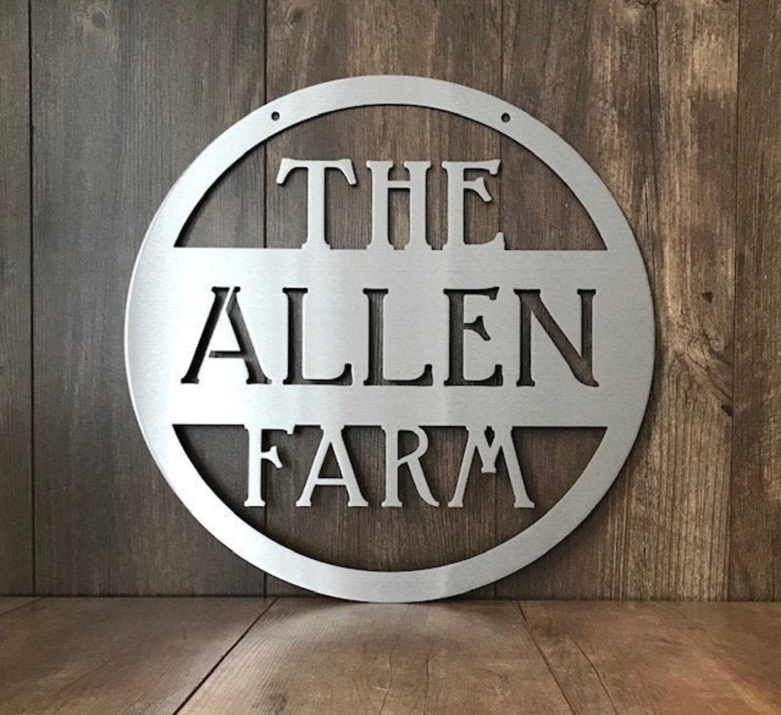 Personalized Metal Farm Sign Metal Ranch Sign Custom Metal | Etsy