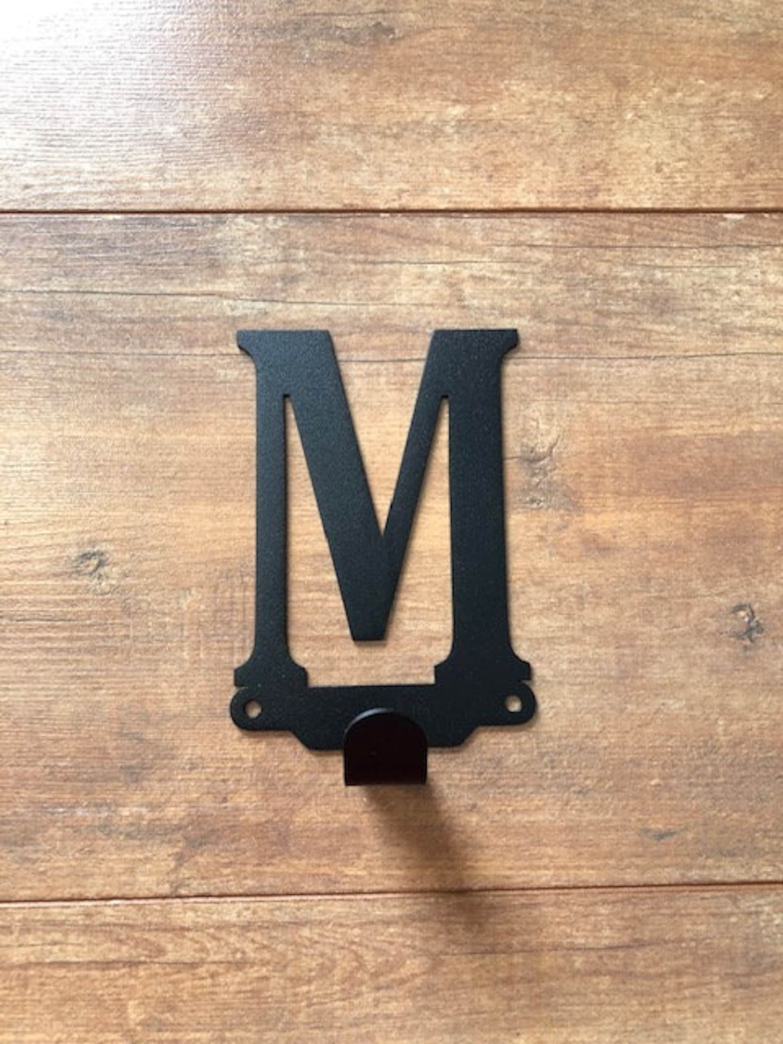 Kids Letter Hooks Towel Hanger Letter Coat Hanger Metal Individual ...