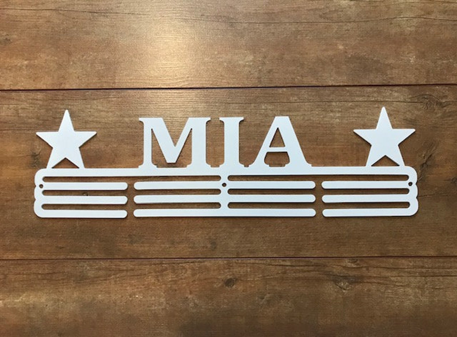 Custom Name Medal Hanger Holder Display Rack 3 RUNG - Etsy