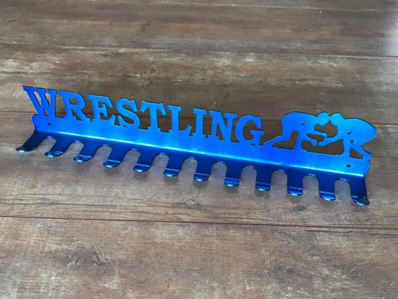 Wrestling Medal Hanger Holder Display Rack 12 HOOKS - Etsy