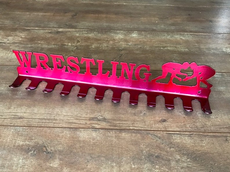 Wrestling Medal Hanger Holder Display Rack 12 HOOKS - Etsy