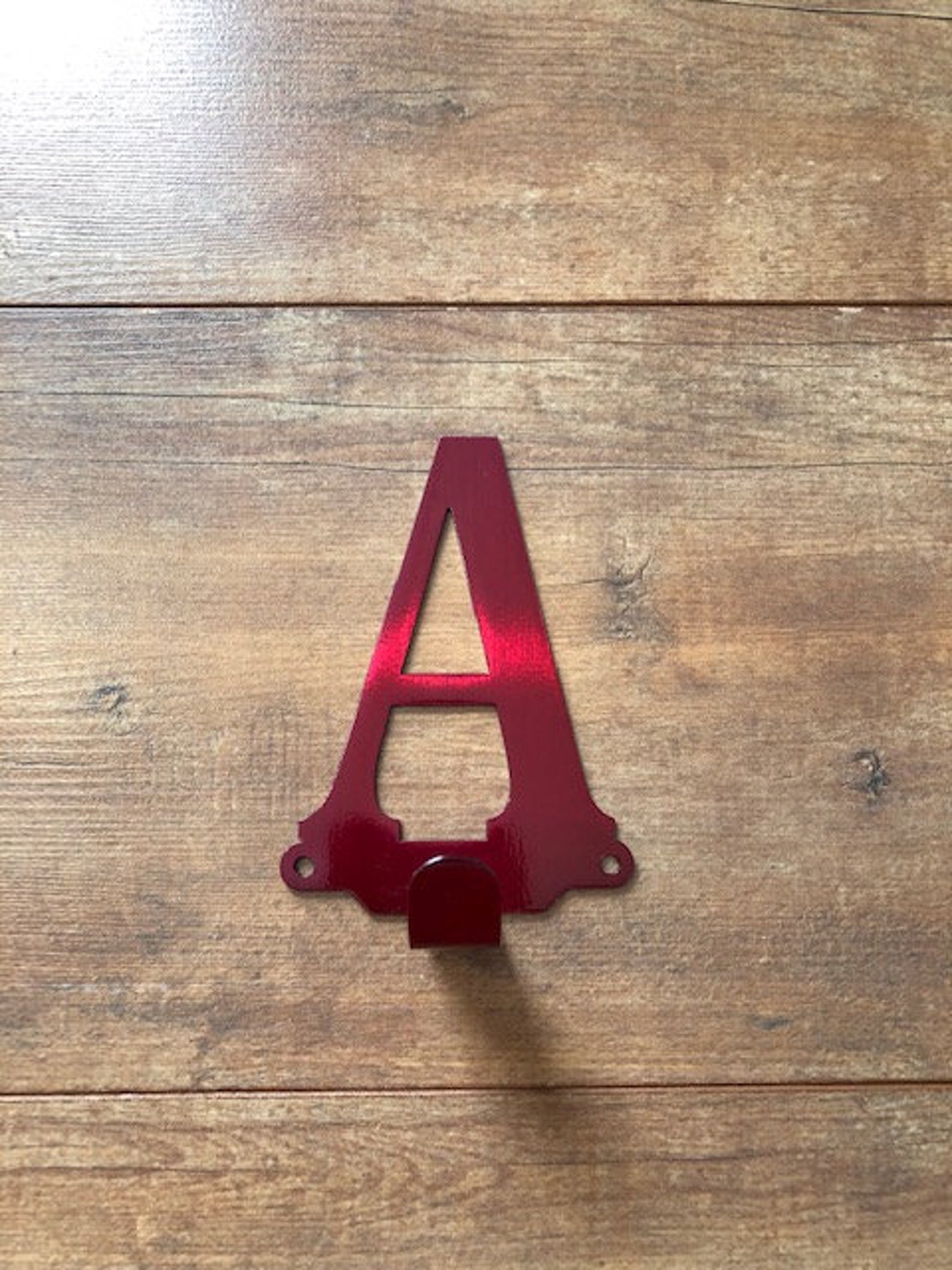 Kids Letter Hooks Towel Hanger Letter Coat Hanger Metal Individual ...