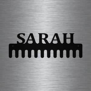 Custom Name- Medal Hanger Holder Display Rack 12 HOOKS - Etsy