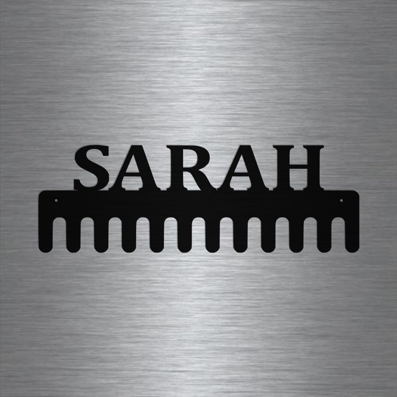 Custom Name Medal Hanger Holder Display Rack 12 HOOKS - Etsy