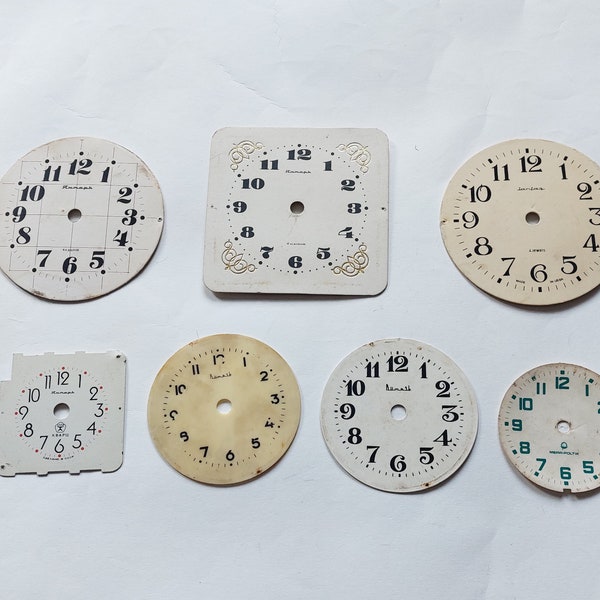 Vintage Clock Face - Etsy