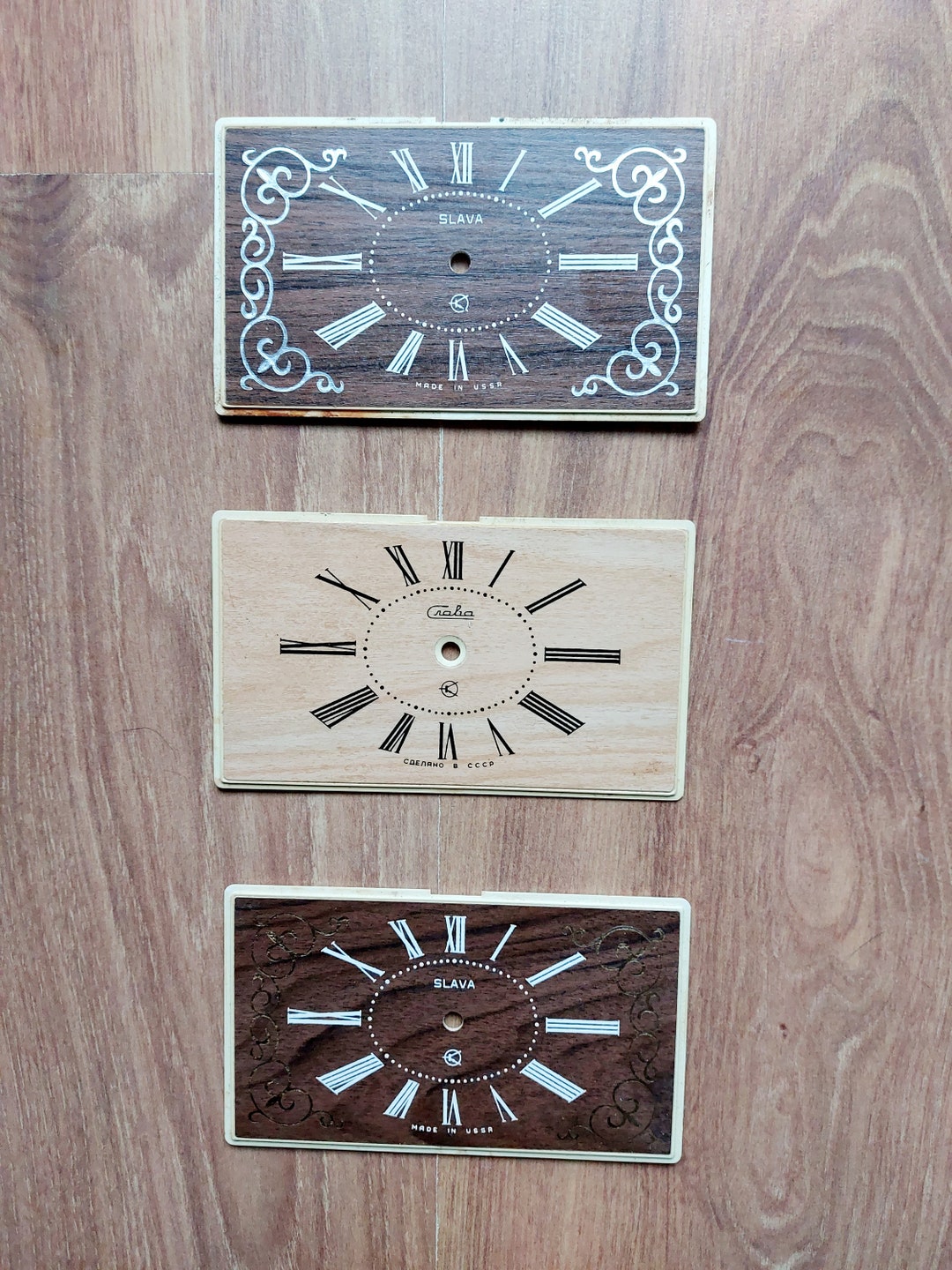 Vintage Clock Faces Vintage Round Square Watch Faces Dials Clock Fronts ...