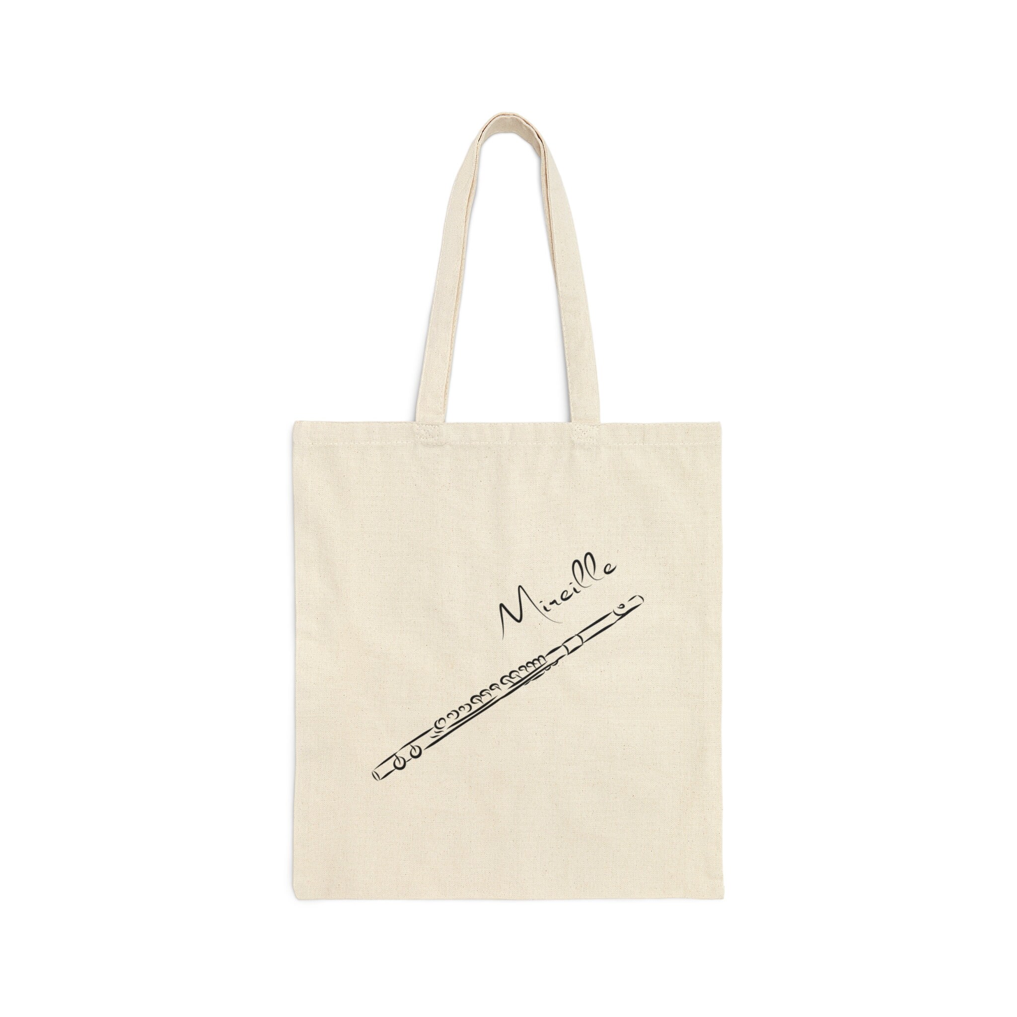 Personalized Flute Tote Bag, Custom Name Flutist Gift, Sheet Music ...