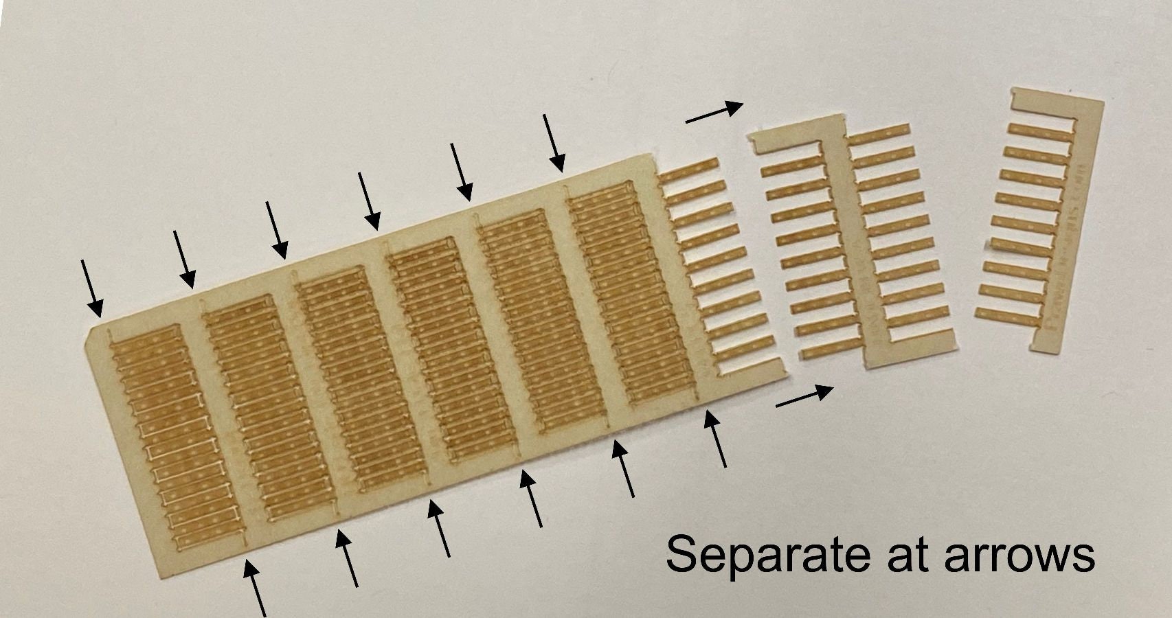 HO Scale Model Joint Bars - Etsy
