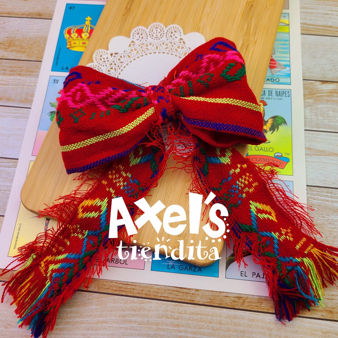 Cambaya Hair Bow - Mexican Hair Bow - Etsy