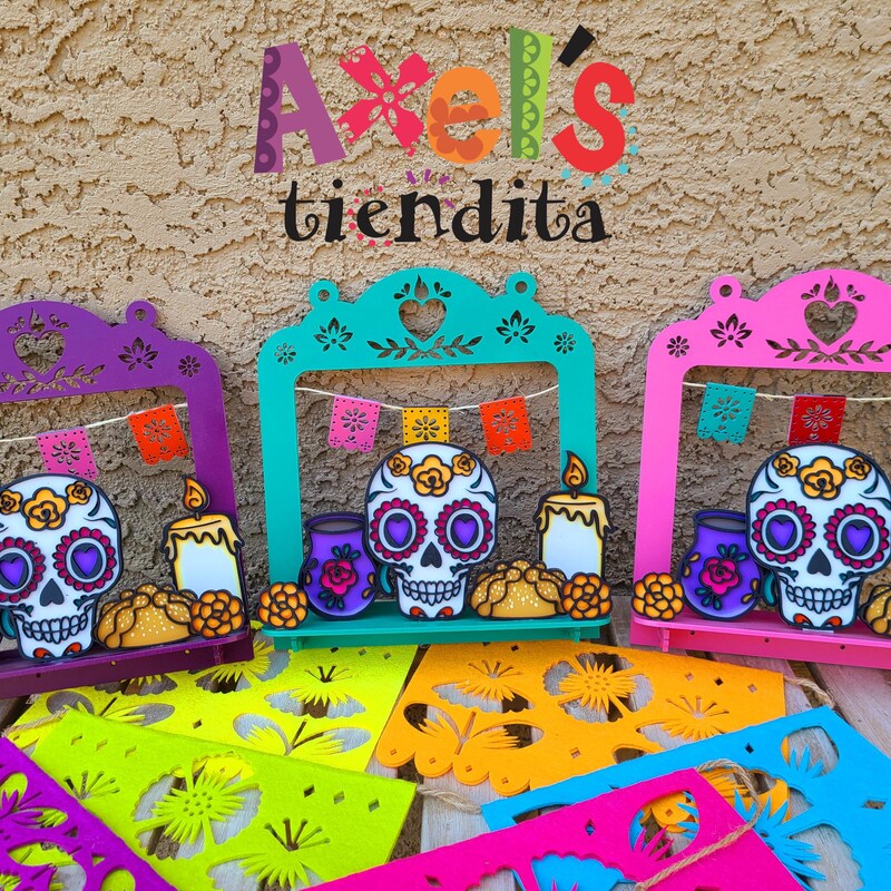 Day of Dead Minis - Etsy