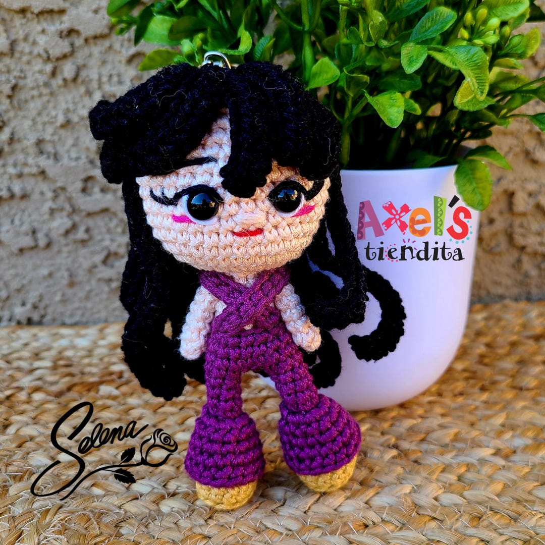 Selena Amigurumi Doll - Texmex Bonita Selena Crochet Plushie - Etsy