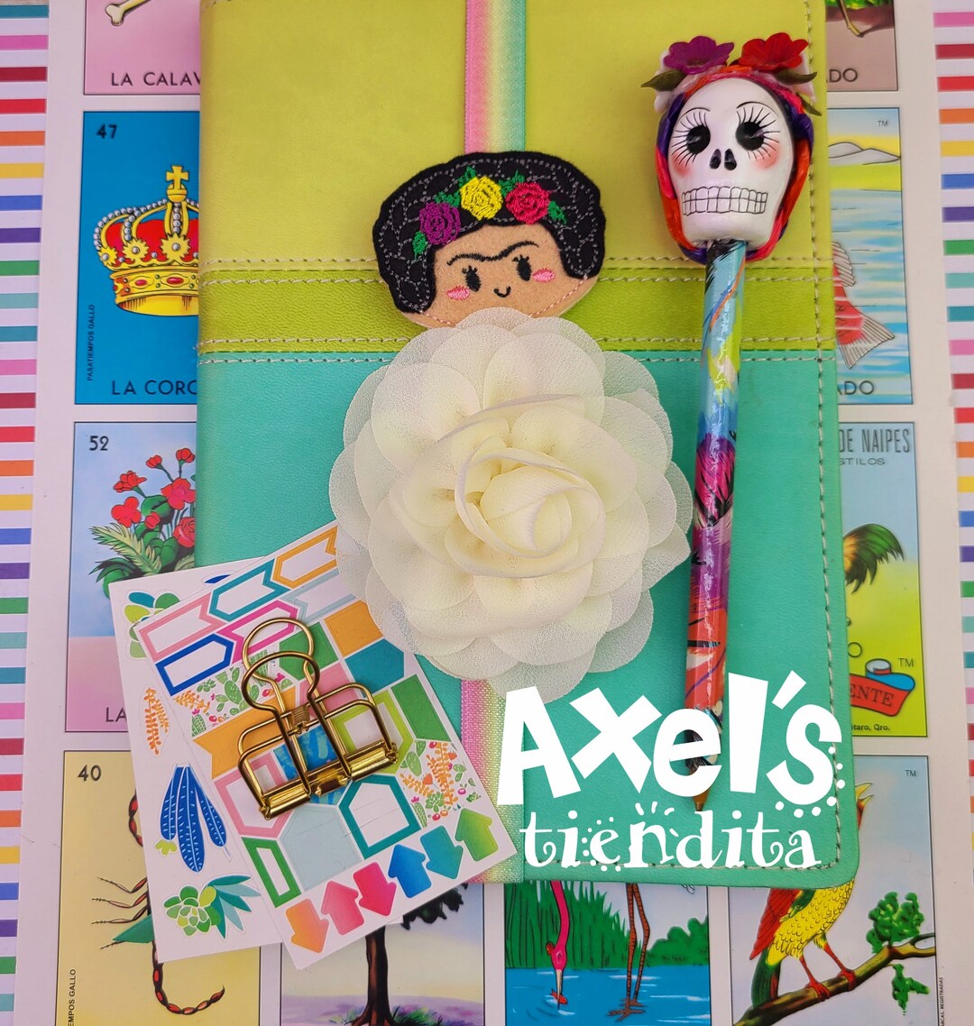 Fridita Bookmark - Elastic Bookmark - Latina Planner Band - Planner ...