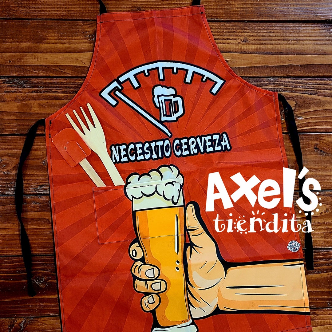 Beer Apron - Mexican Apron - Humorous Apron - BBQ Apron - Father's Day ...