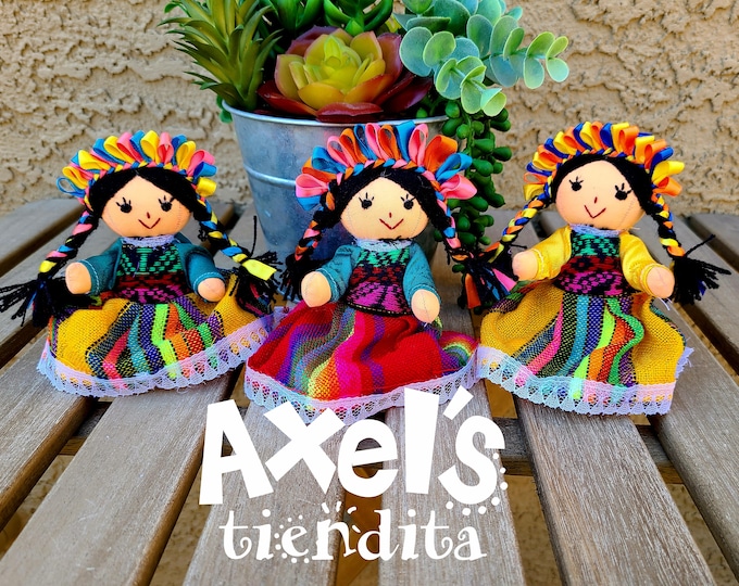 Lele Doll Muñeca Lele Muñeca Mexicana Small Maria Doll Small Lele Doll ...