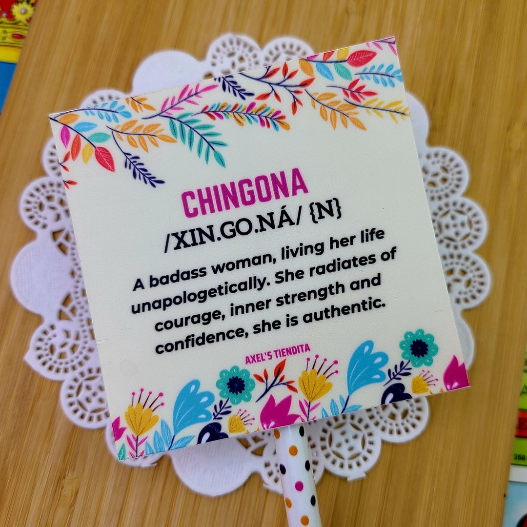Chingona Sticker - Spanish Stickers - Water Bottle Decal - Laptop Decal ...