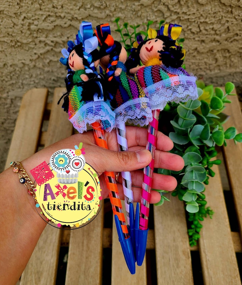 Lele Doll Pen Mexican Rag Doll Otomi Doll Pen - Etsy