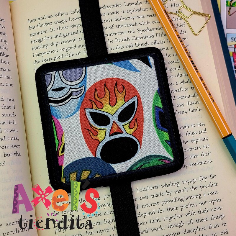 Elastic Band Bookmark - Etsy