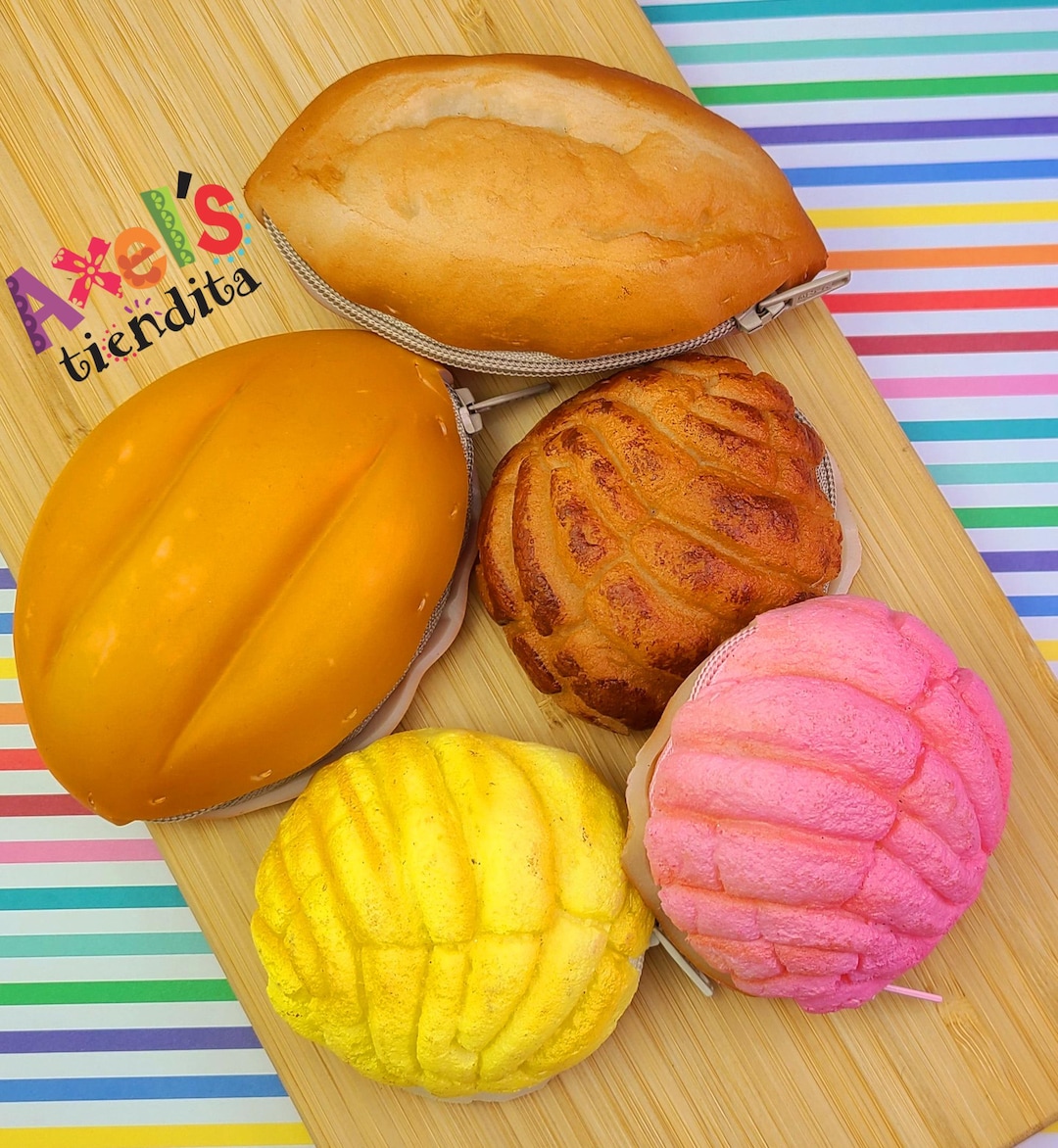 Pan Dulce Plastic Coin Purse - Monedero De Pan Dulce - Etsy
