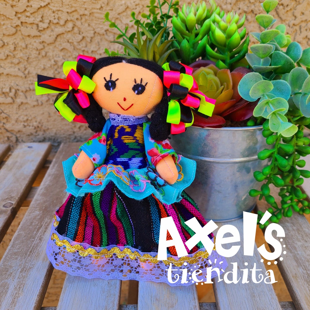 Lele Doll Muñeca Lele Muñeca Mexicana Maria Doll Muñeca Otomi Mexican ...