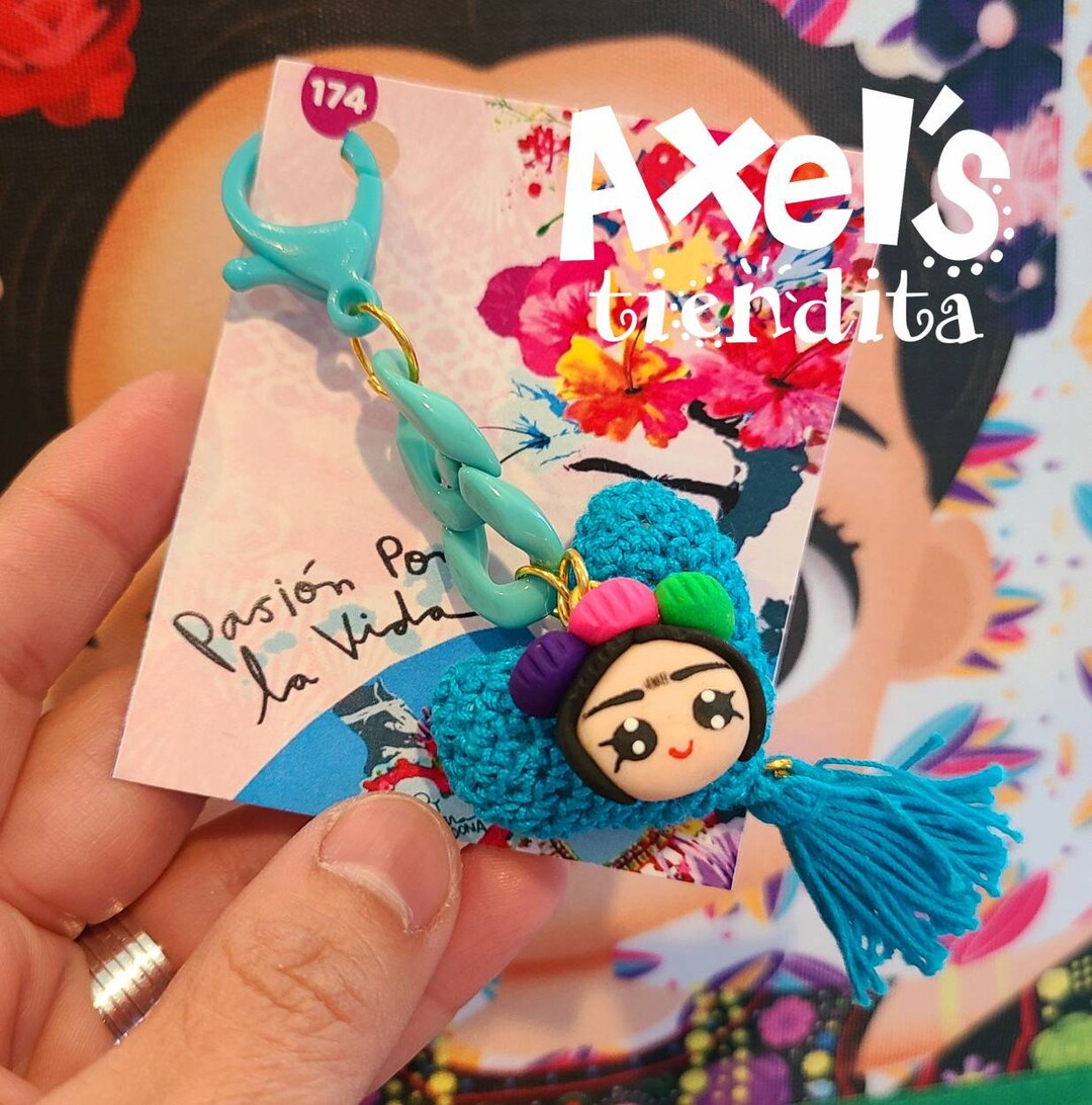 Mexican Keychain Llaveros Mexican Dolls Keychain Mexican Keychain ...