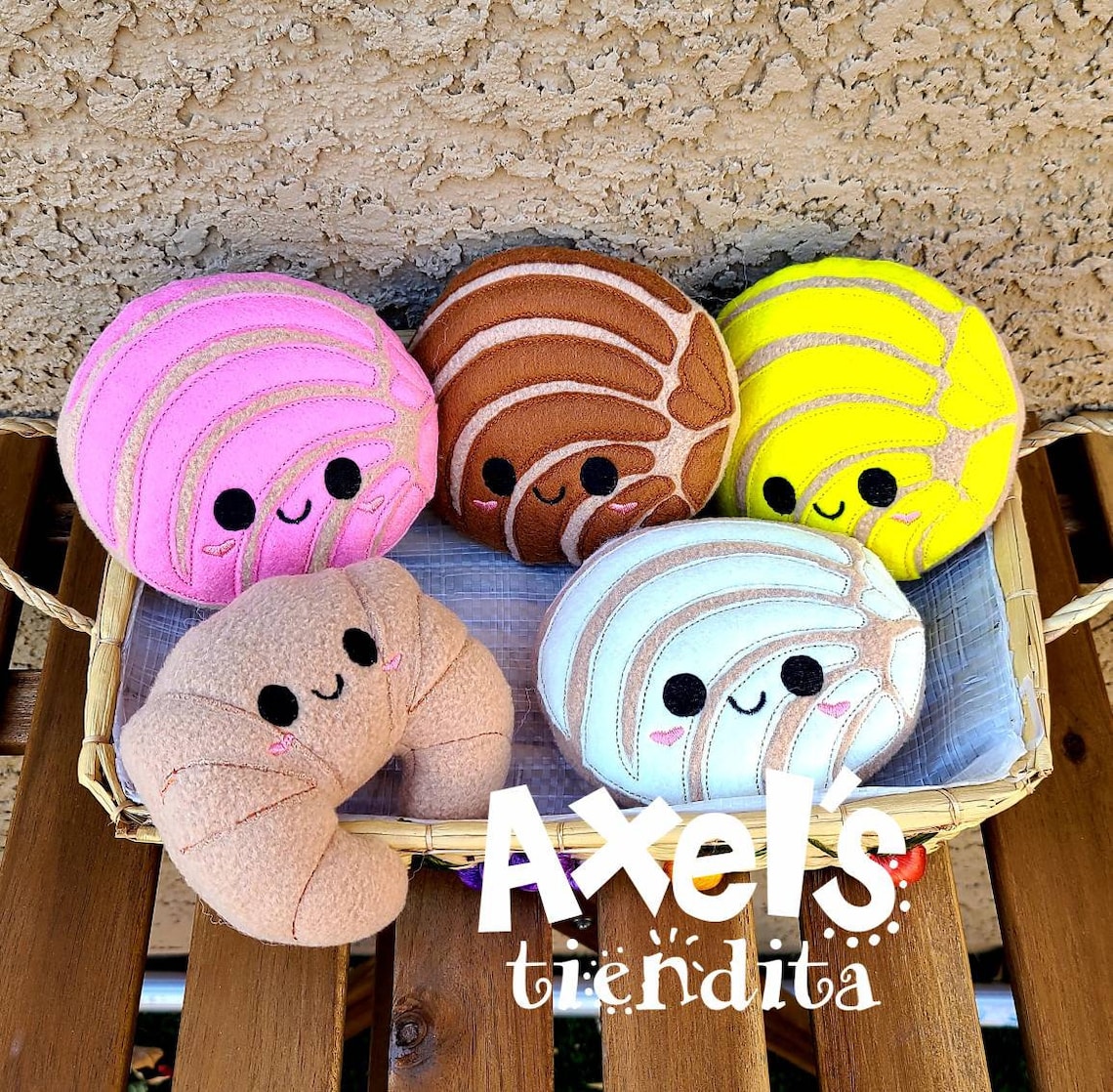 Concha Stuffie Pan Dulce Plushie Plush Pan Dulce - Etsy
