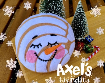 Concha Stuffie Pan Dulce Plushie Halloween Plush Pan Dulce - Etsy