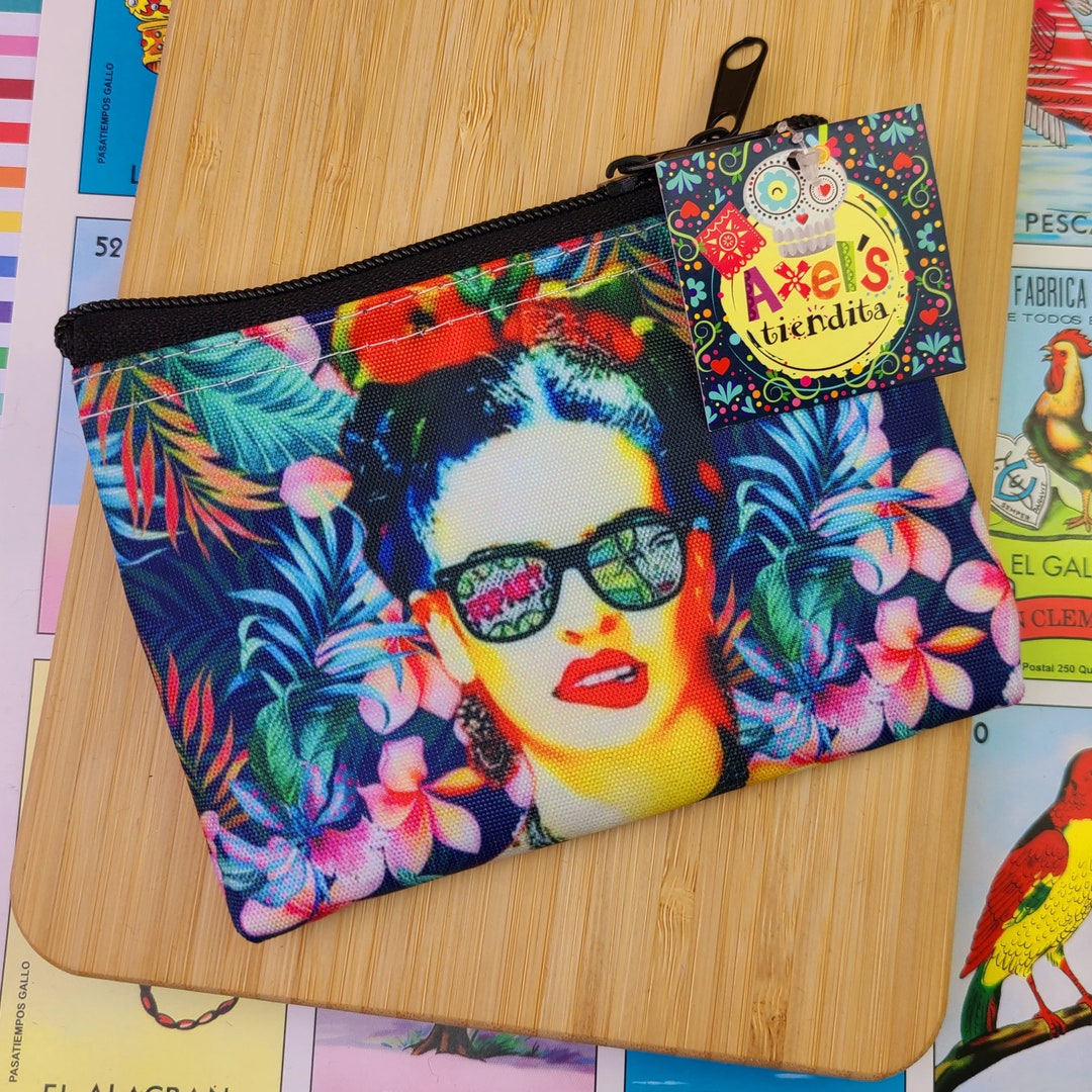 Mexican Coin Purse - Mexican Pocket Bag - Handmade Mexican Makeup Bag ...