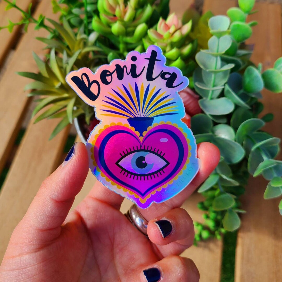 Bonita Sticker Spanglish Stickers Water Bottle Decal Laptop Decal ...