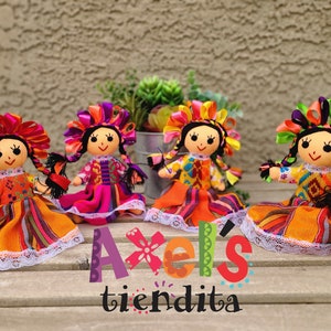 Lele Doll Muñeca Lele Muñeca Mexicana Small Maria Doll Small Lele Doll ...