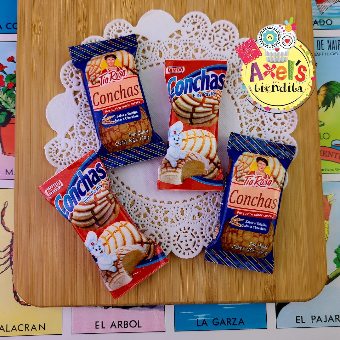 Mexican Refrigerator Magnets Handmade - Pan Dulce Mini Magnets - Conchitas Magnet - Etsy