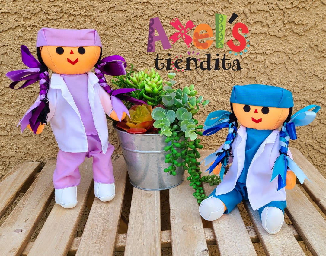 Lele Nurse Doll - Muñeca Lele - Muñeca Mexicana - Maria Doll - Muñeca ...